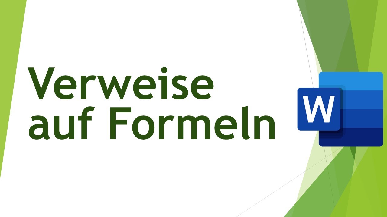 Verweise auf Formeln in Word erstellen - Abschlussarbeiten erstellen ...