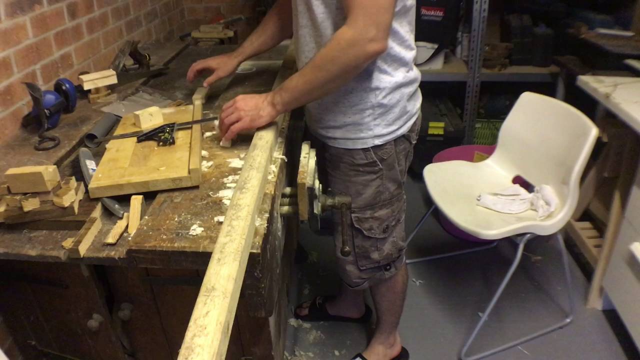 A Welly Stand Made From Scant Timber - YouTube