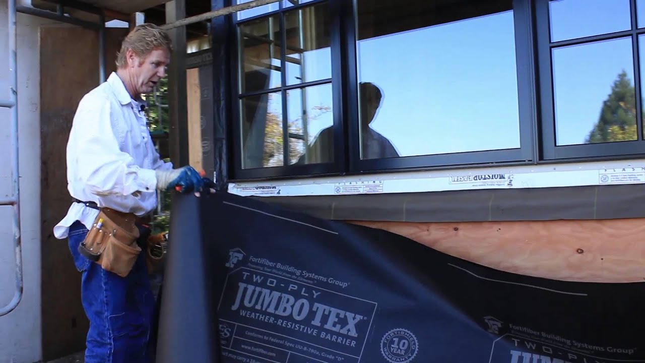 How to protect your plywood before stucco two layers of 60 minute paper ...