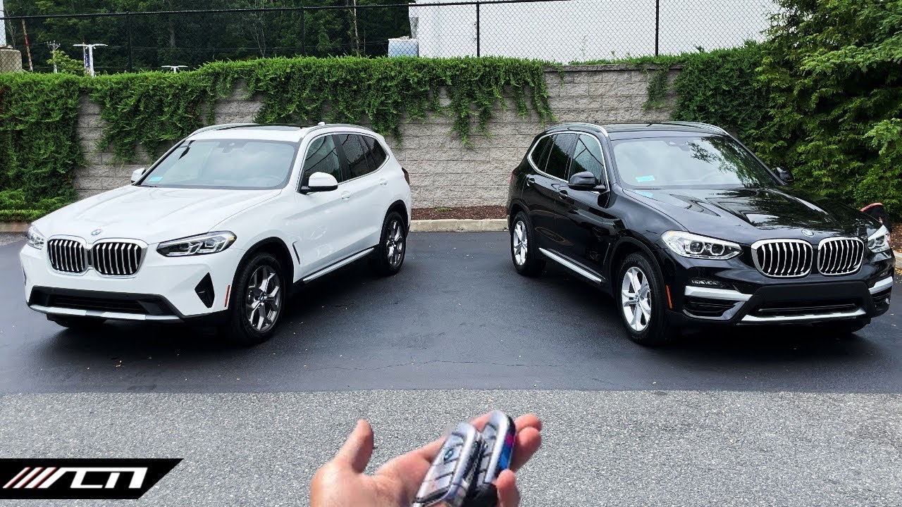 2022 BMW X3 LCI VS 2021 BMW X3 Comparison What Are The Changes YouTube