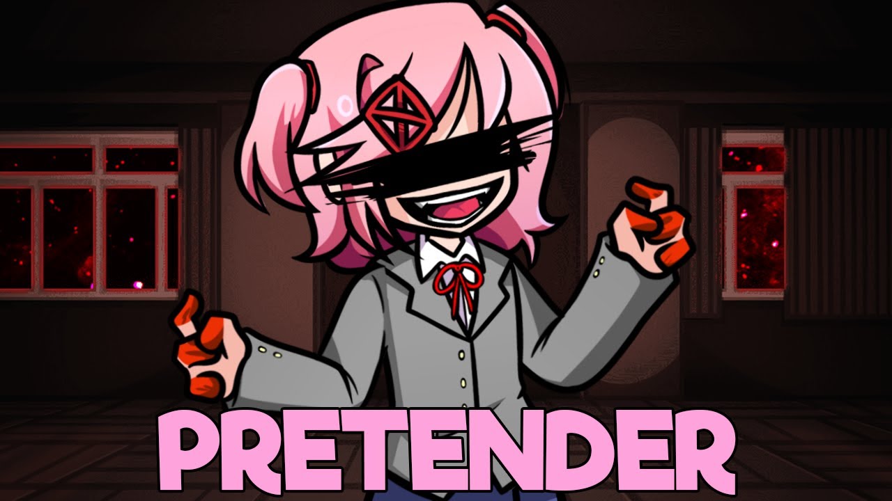 PRETENDER I DOKI MIXES V2 I NEW BAD END SPRITES BY @cute_soda9943 - YouTube