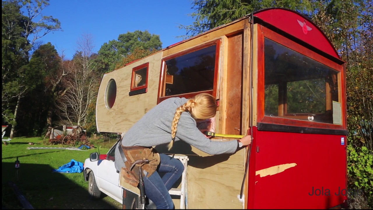 Recladding a Tiny House In 3 Minutes - YouTube