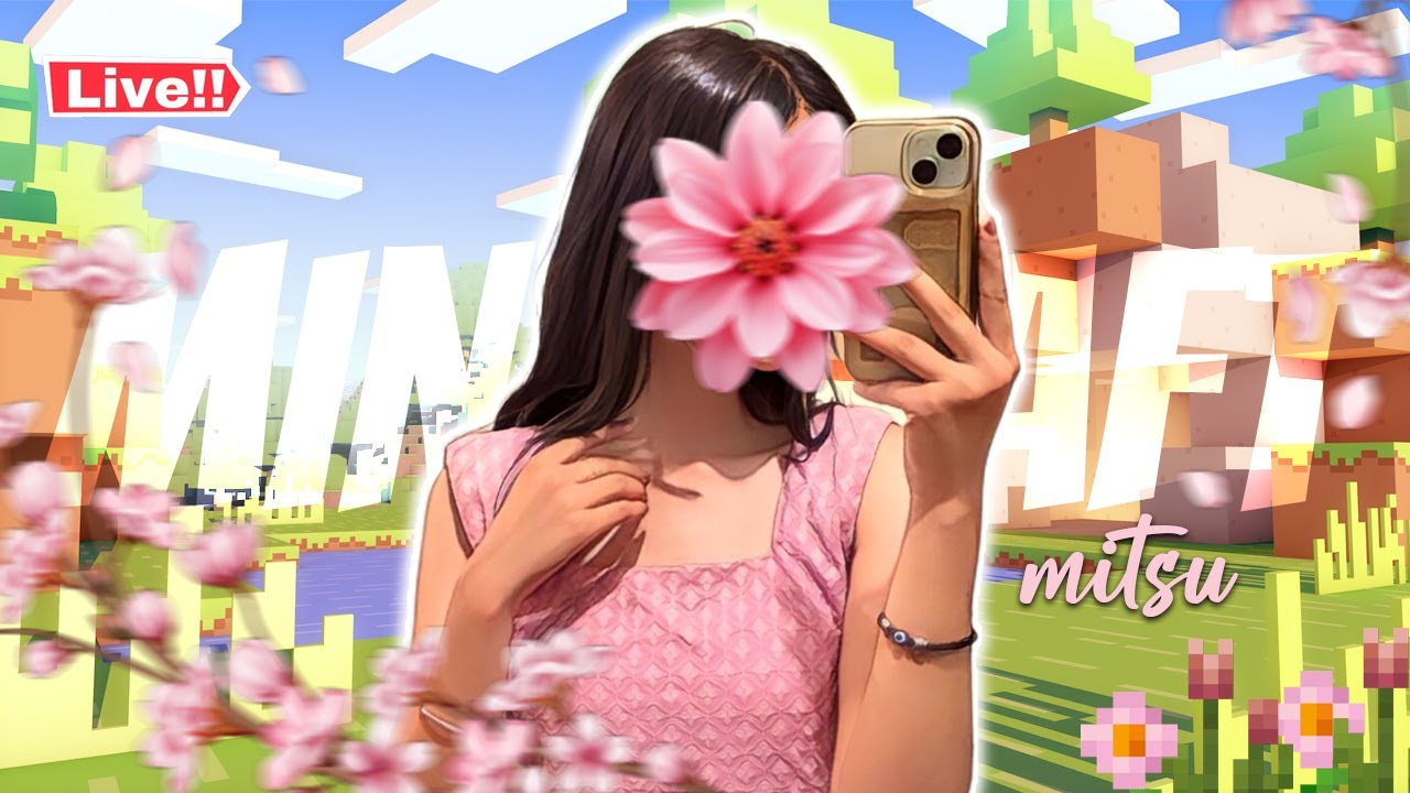 🔴24/7 ONLINE PUBLIC MITSU SMP | GIRL GAMER | MINECRAFT LIVE | HINDI MINECARFT | - YouTube