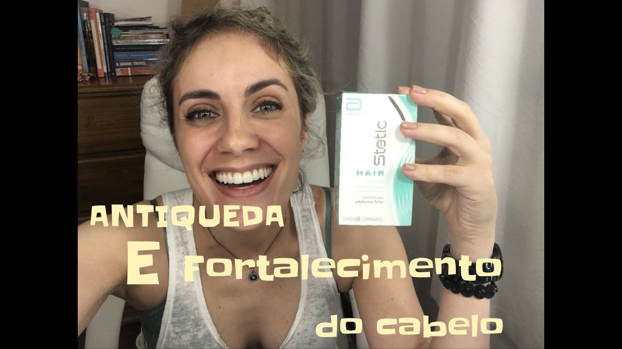 Vitamina que fortalece e engrossa o fio: STETIC HAIR - YouTube