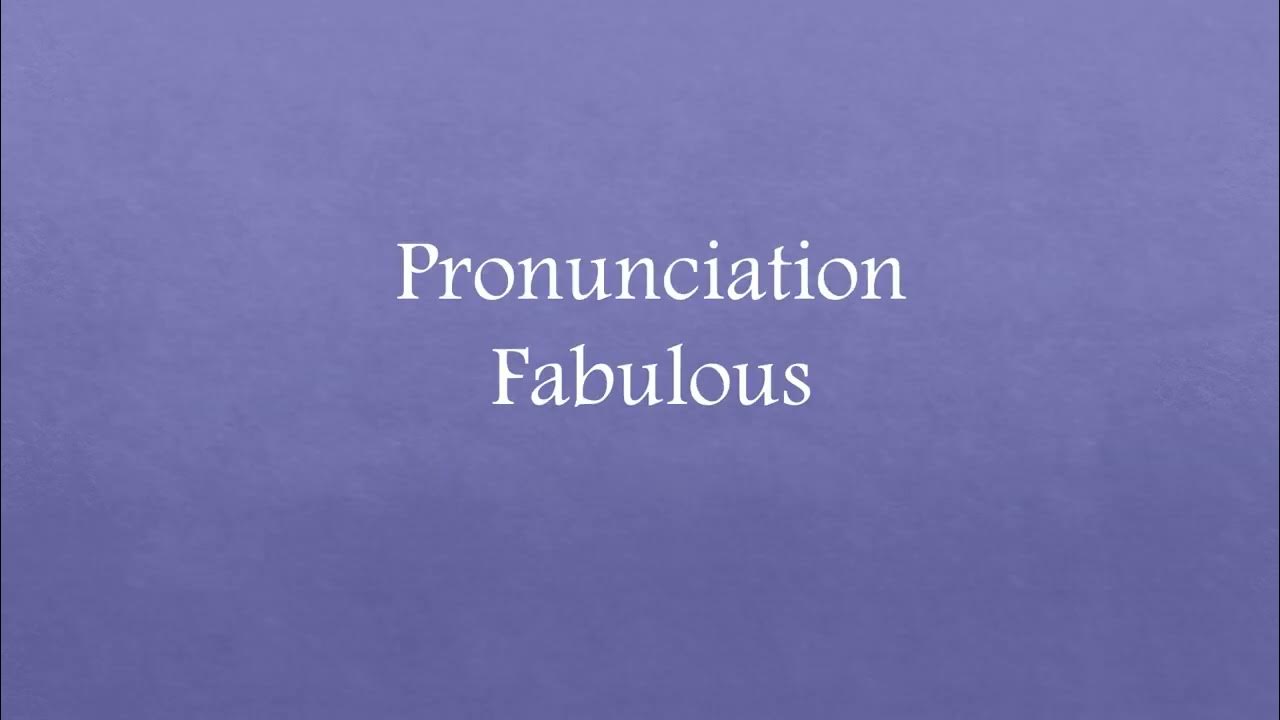 Fabulous Meaning And Example Sentences YouTube fabulous-meaning-and-example-sentences-youtube