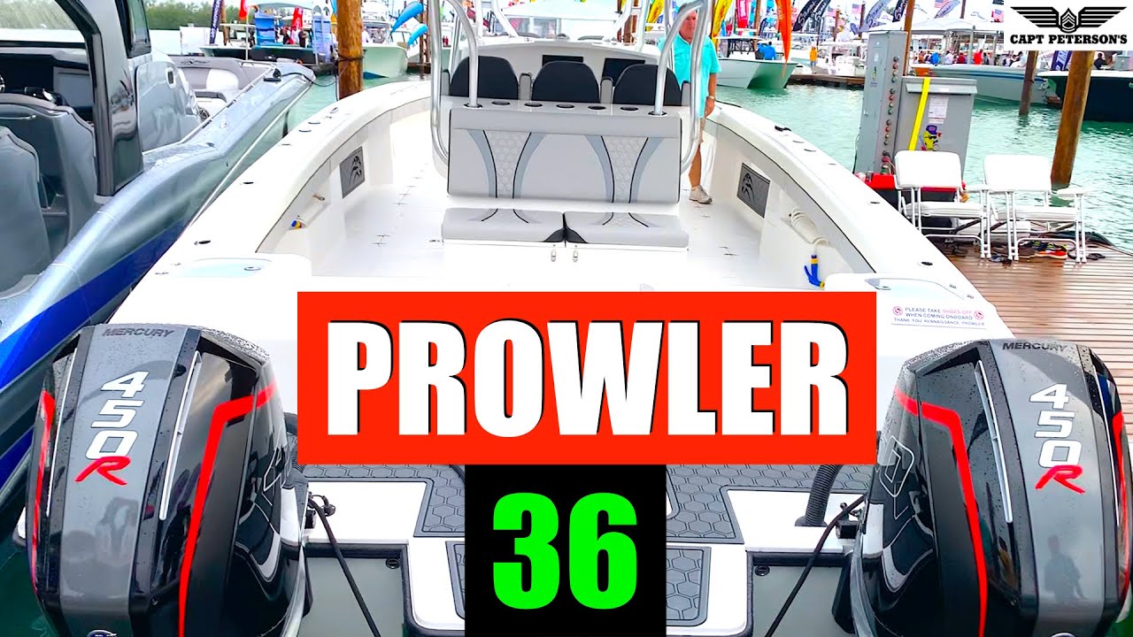 Prowler 36' First Look - 2020 Miami International Boat Show - CAPT "SGT ...