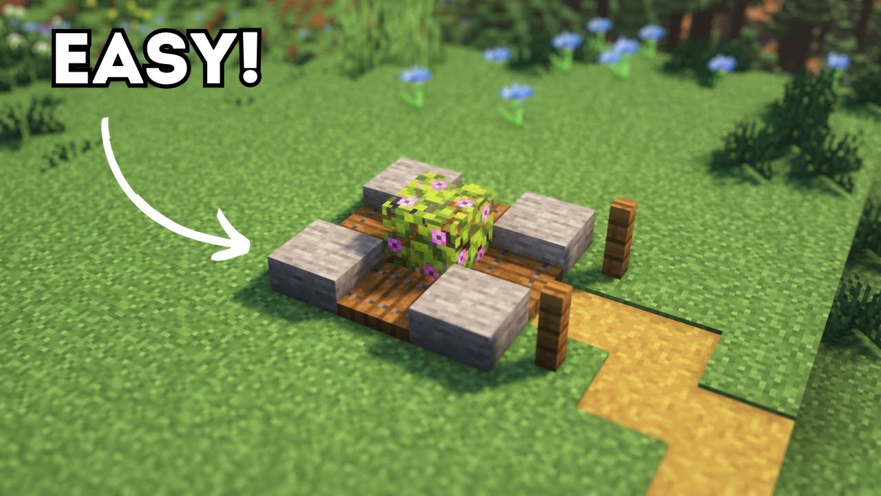 Minecraft small Starter Base ⚒️ Tutorial - YouTube