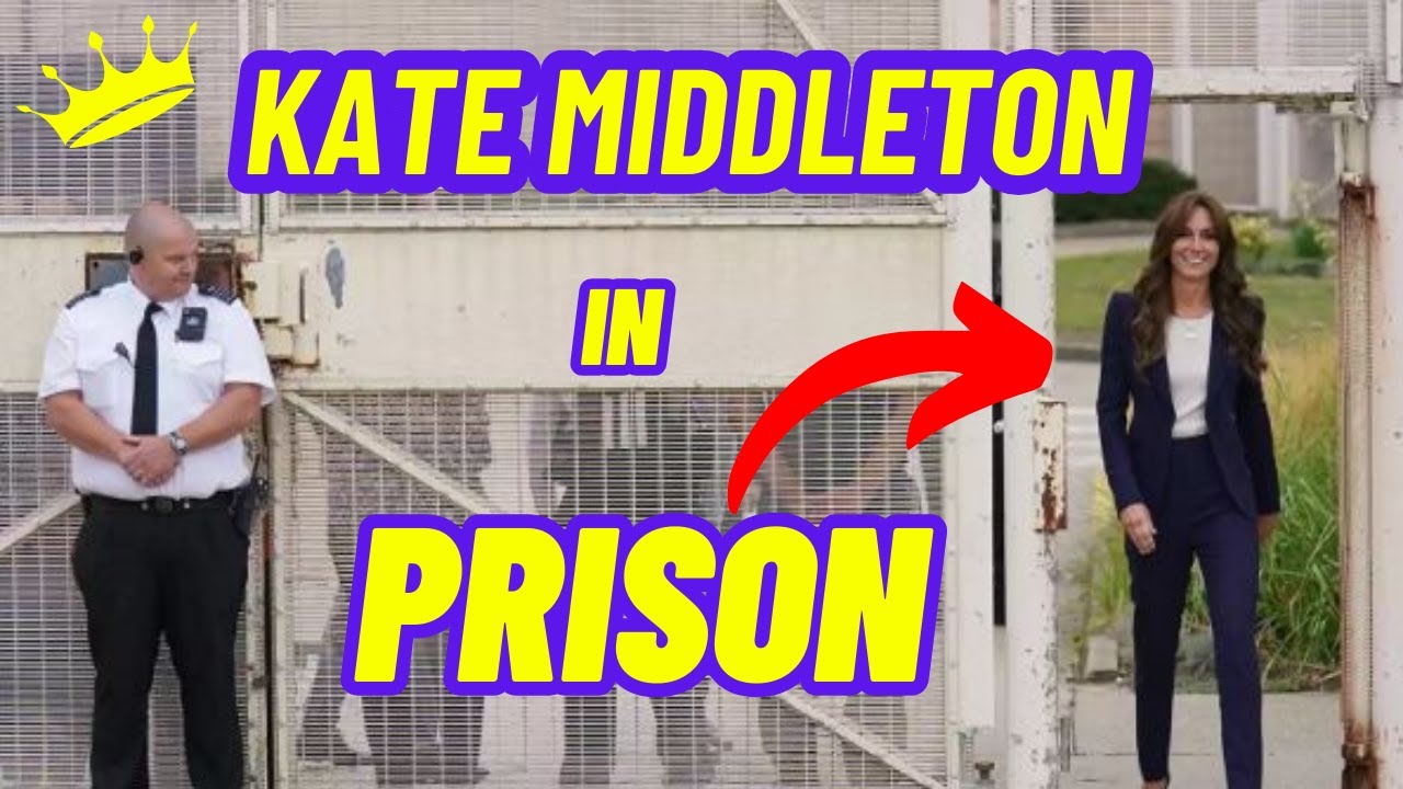 Kate Middleton Visits Men's Prison - YouTube