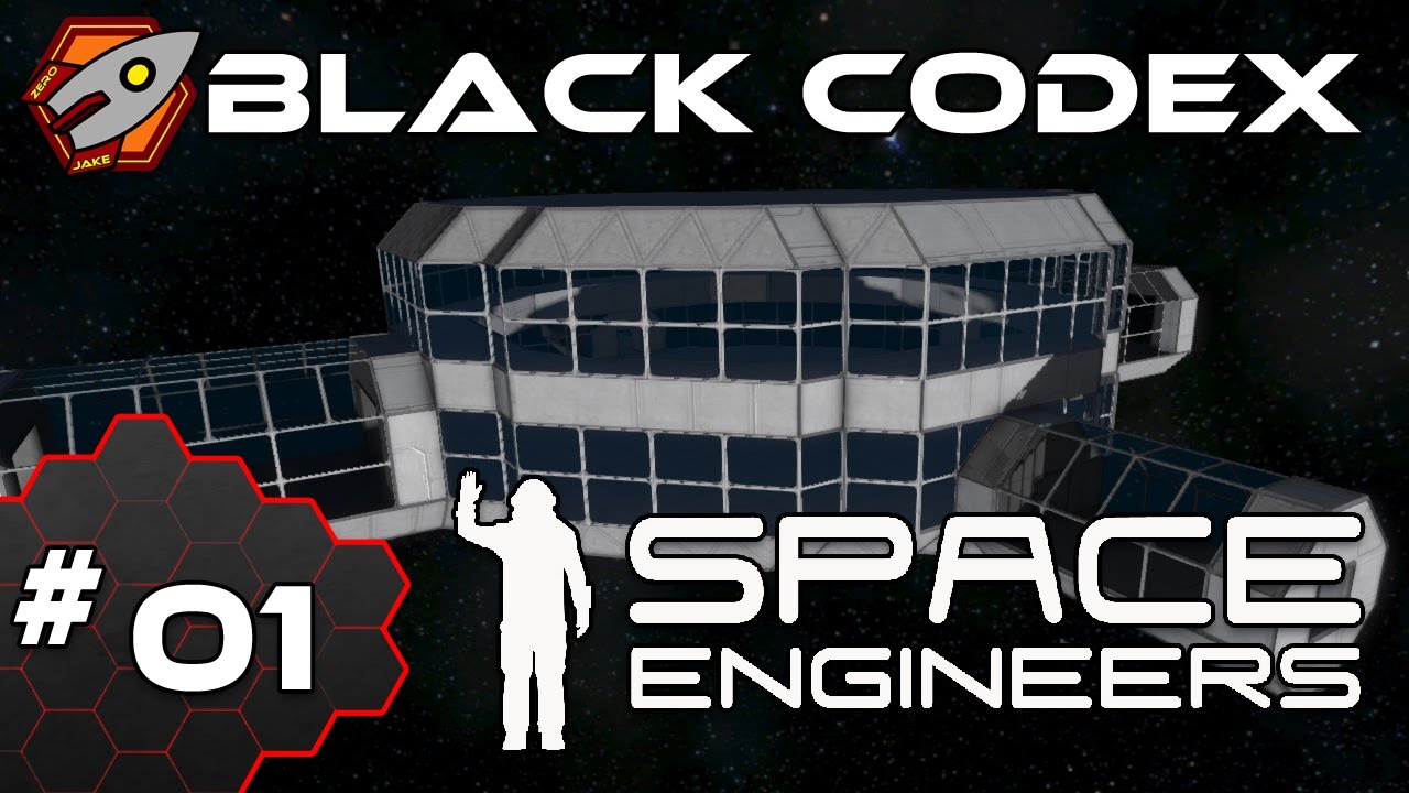 Space Engineers: Black Codex - Hub section - Episode 1 - YouTube