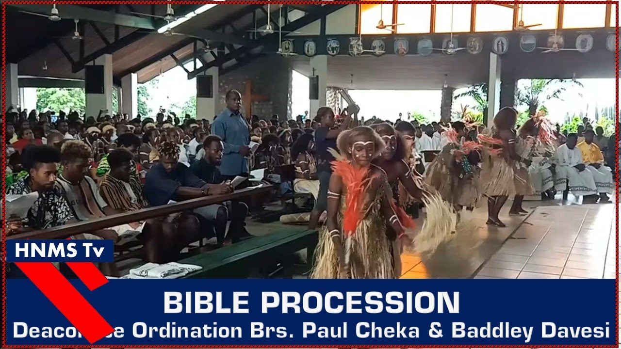 BIBLE PROCESSION [ DEACONATE ORDINATION OF BR. PAUL CHEKA & BR. BADDLEY ...