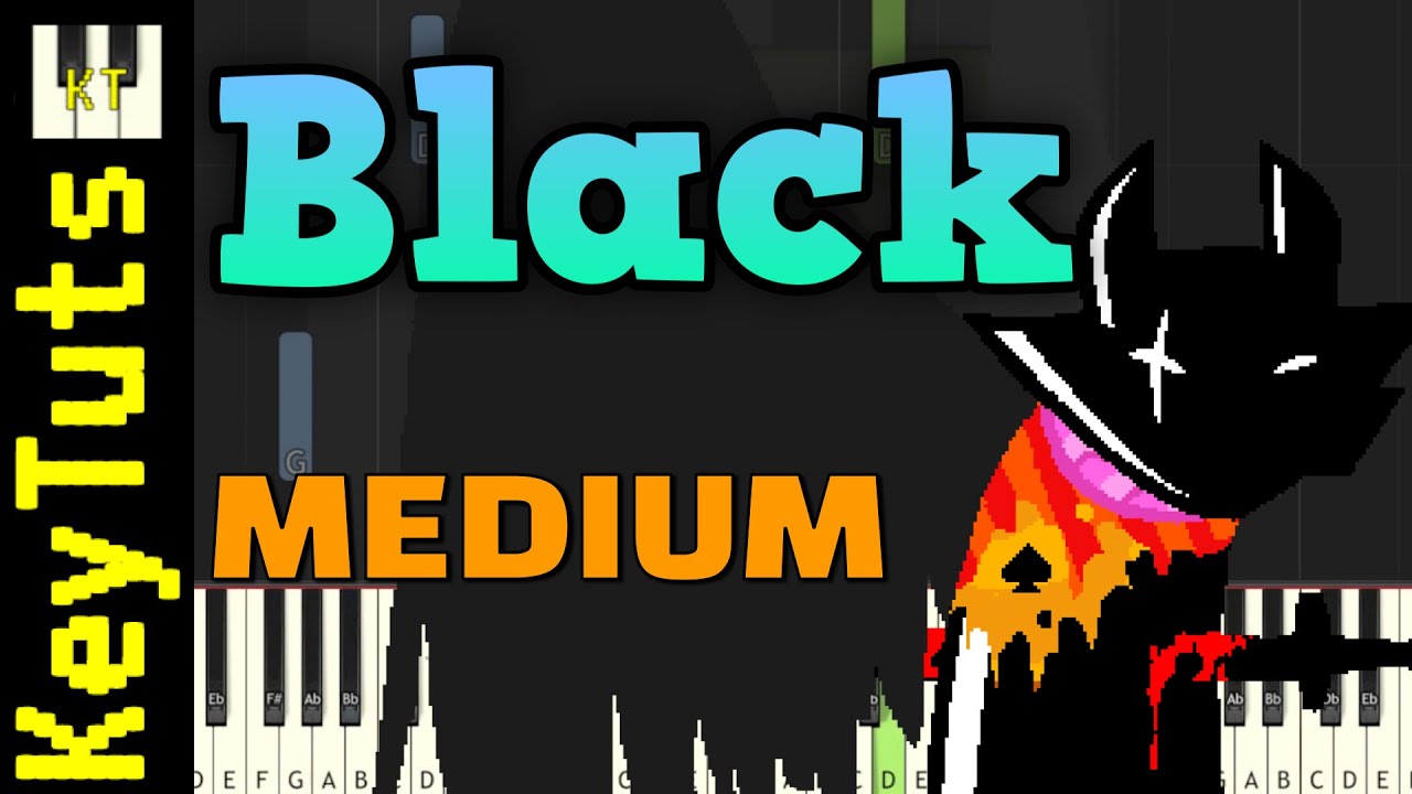 Black [Homestuck] - Medium Mode [Piano Tutorial] (Synthesia) - YouTube