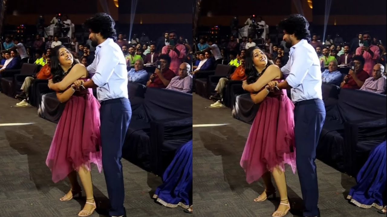 Nani fan girl dance with nani #nani #hellonana #nanimonal - YouTube