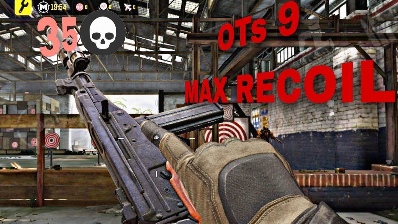 Watch Me Use OTs 9 max recoil in COD Mobile | five finger claw - YouTube