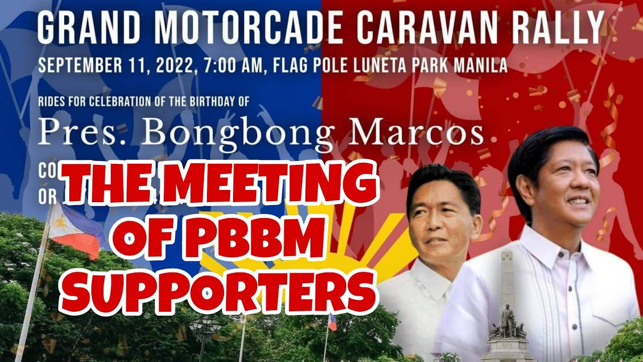 BBM SUPPORTERS MEETING - YouTube