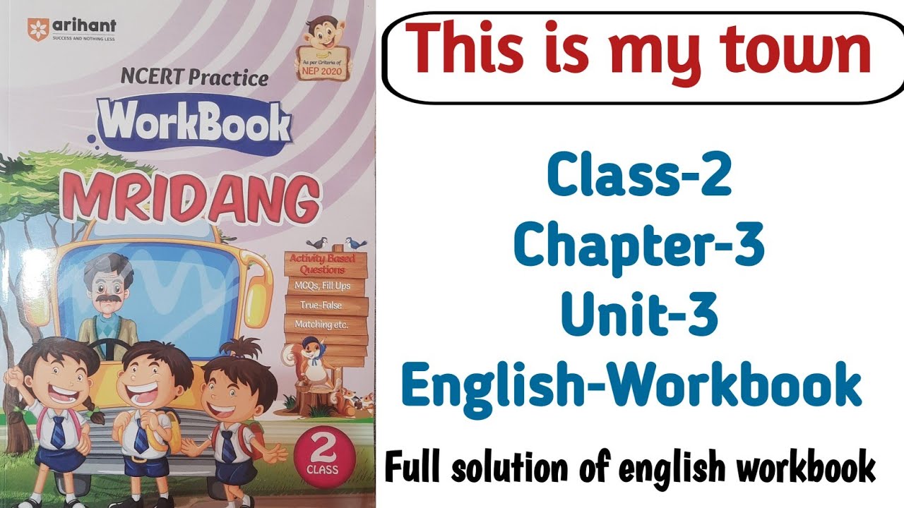 This Is My Town Class‐2 || Chapter‐3 || Unit‐3 || English‐Workbook ...