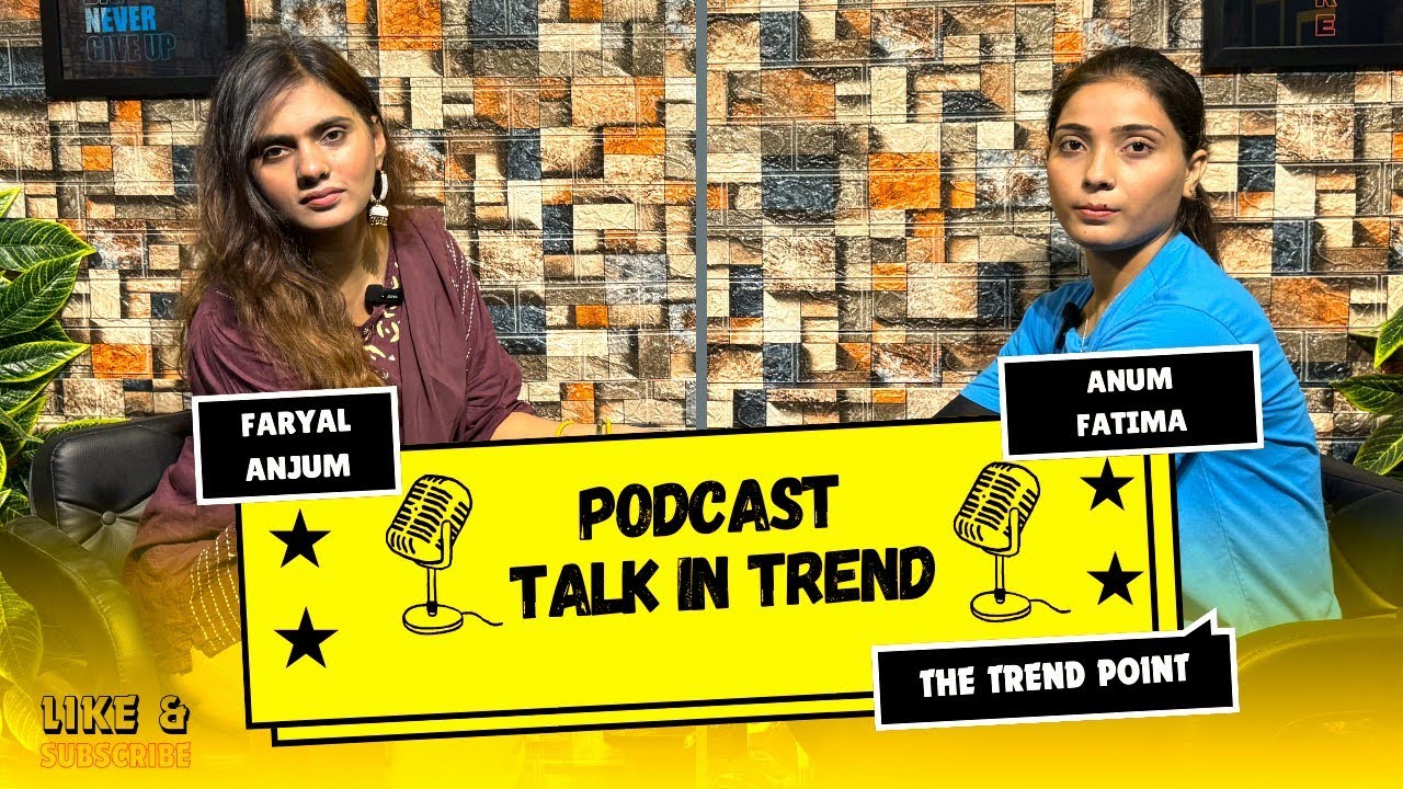 Podcast TALK IN TREND | Faryal Anjum | Anum Fatima | Certified Fitness ...