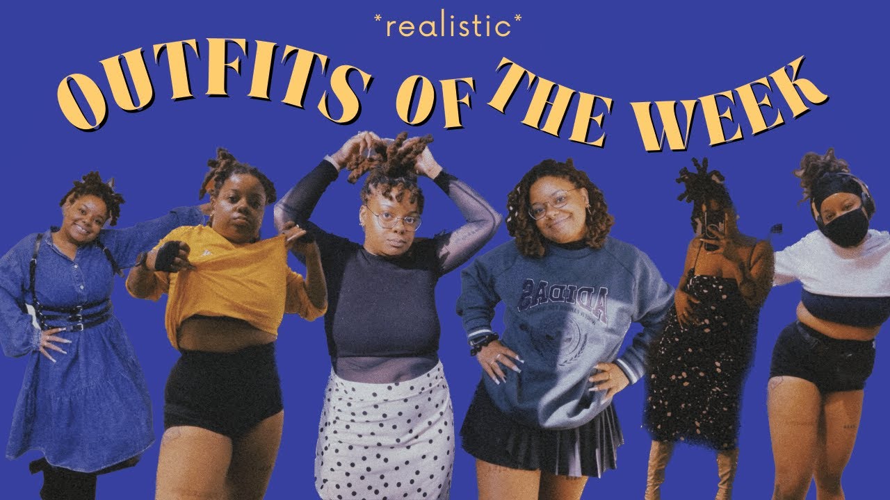 *realistic* outfits of the week | mathematics PhD student | WEEKLY VLOG ...