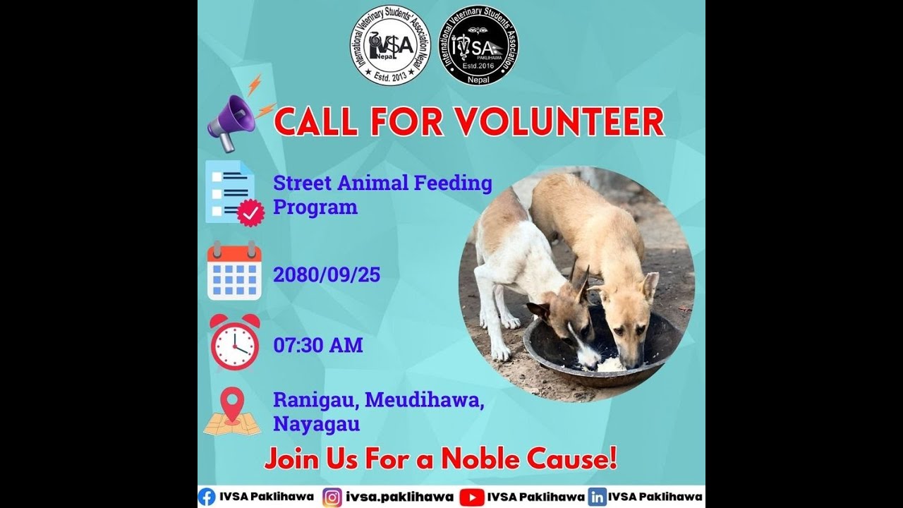 Hunger Relief Campaign 2024 || IVSA Paklihawa || Nepal - YouTube