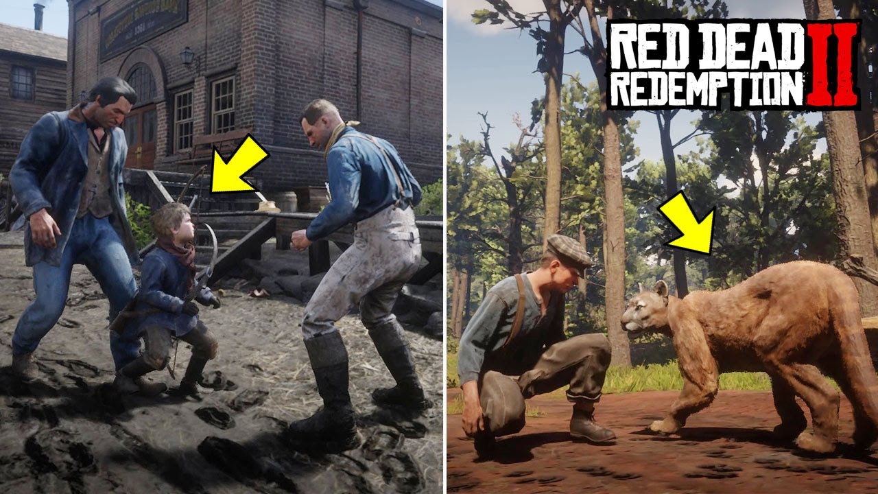 What Happens If You PLAY AS A KID In Red Dead Redemption 2 ? - YouTube