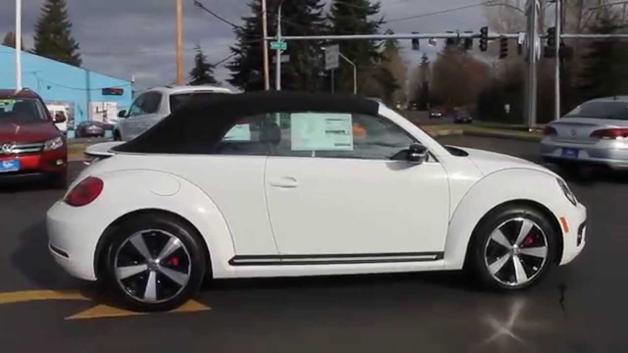 2015 Volkswagen Beetle, Pure White/Black Roof - STOCK# 110292 - Walk ...