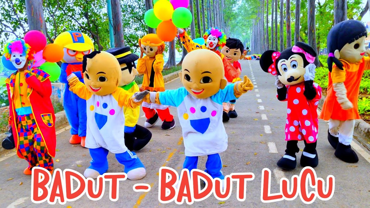 Badut-badut Lucu Joget Lagu Naik Kereta Api Tut Tut Tut ~ Lagu ...