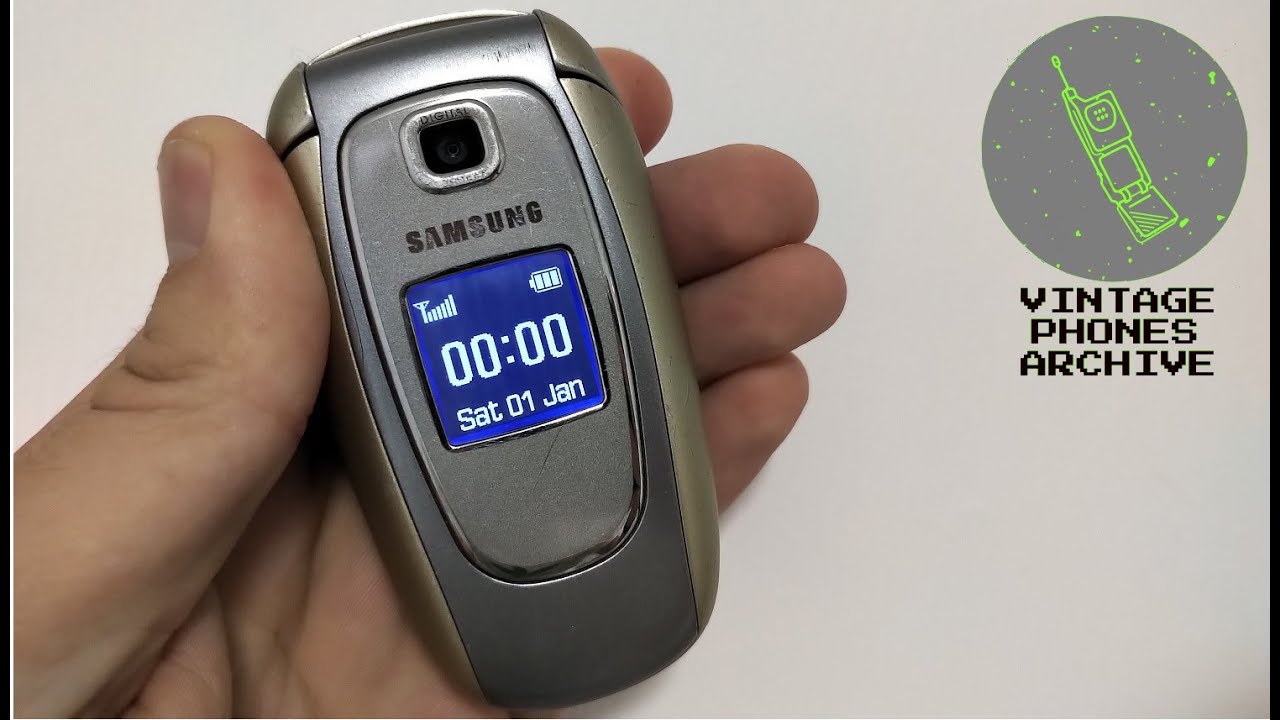 Samsung SGH-E330N menu browse, ringtones, games, wallpapers - YouTube