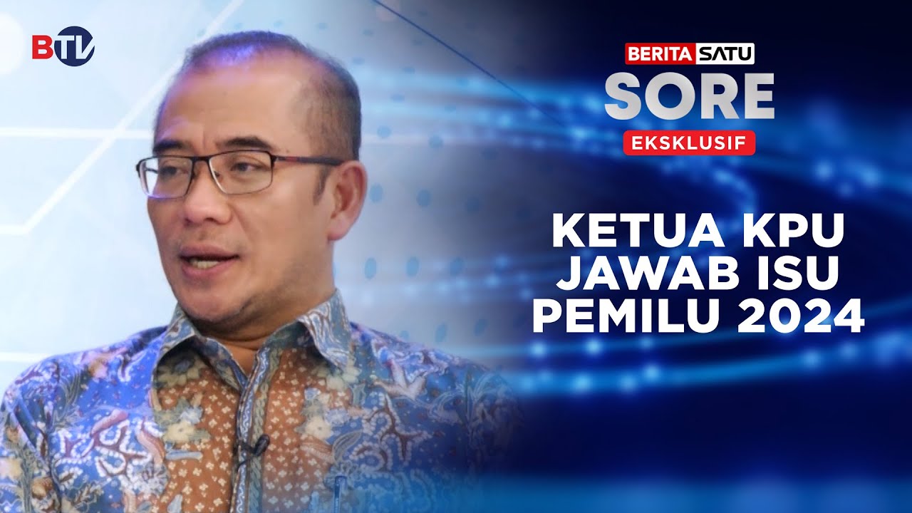 Eksklusif Ketua Kpu Menjawab Isu Pemilu 2024 1 Youtube