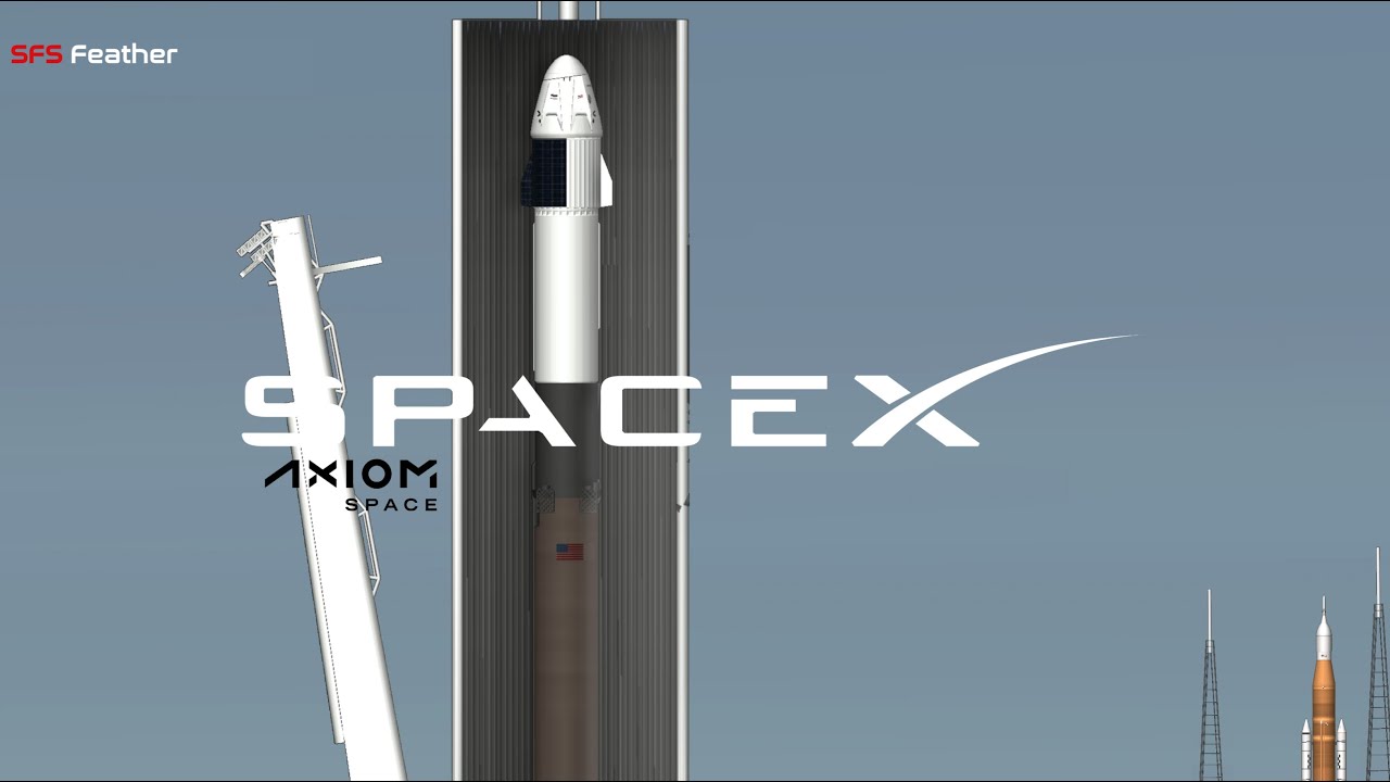 AXIOM - 1 Mission | Spaceflight Simulator 1.5 - YouTube