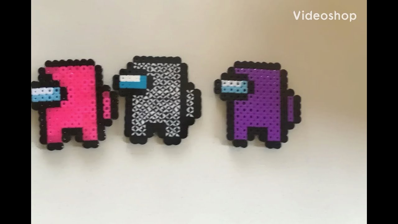 How to make among us Pearl beads - YouTube