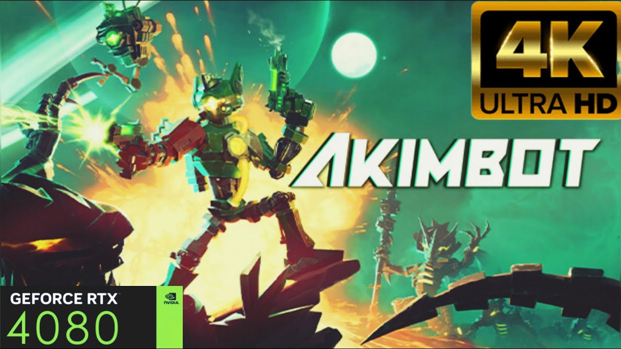 AKIMBOT Prologue Gameplay Walkthrough / No Commentary【Prologue GAME】 4K ...
