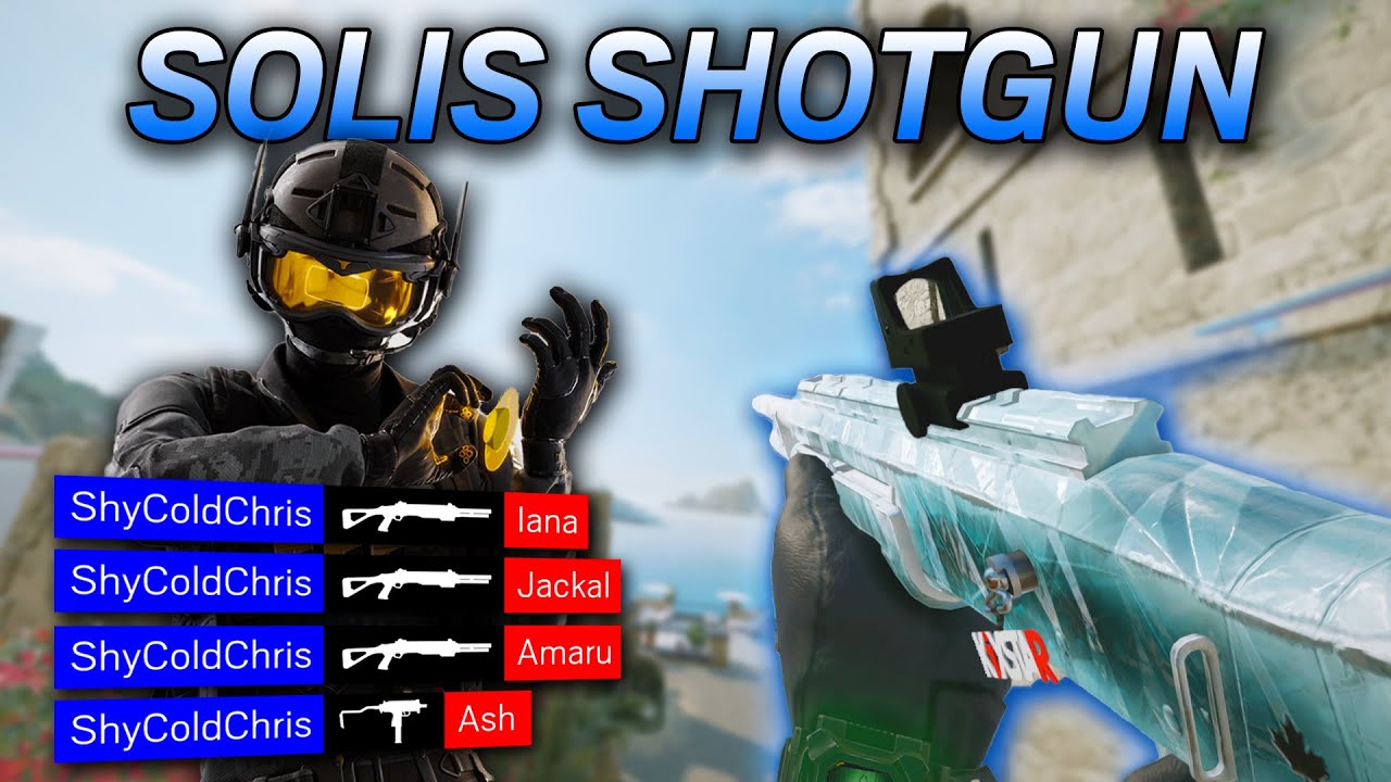 Solis' Shotgun is UNDERRATED! - Rainbow Six Siege - YouTube
