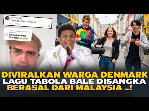 Lagu Tabola Bale Diviralkan Bule Denmark, Tapi Diklaim Malaysia?!