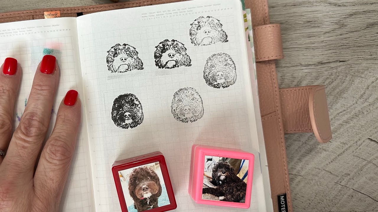 Happy & Polly Stamp custom Roxie!!! - YouTube
