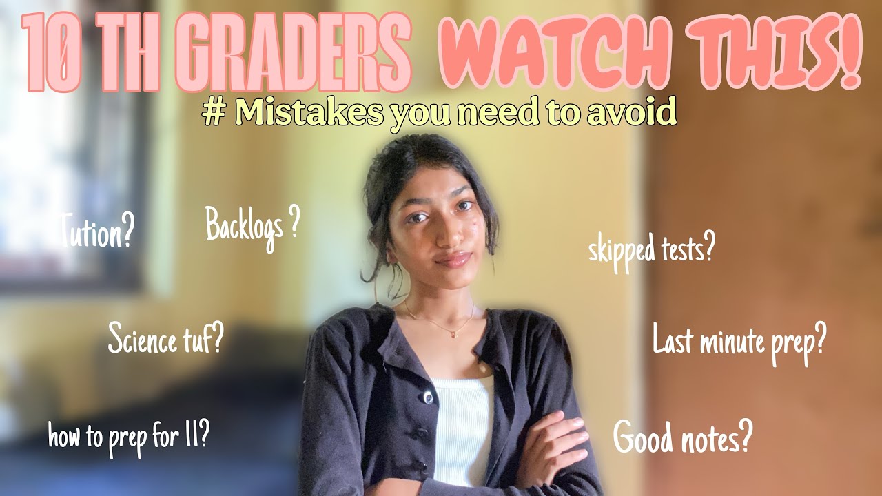 Mistakes I made in my 11th grader | Why 11th was hard for me! 😶‍🌫️ - YouTube