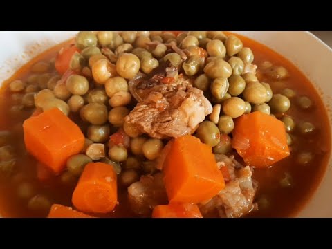 HOW TO COOK GREEN PEAS (BASILA) WITH BEEF AND CARROTS | WINTER SHINE ...