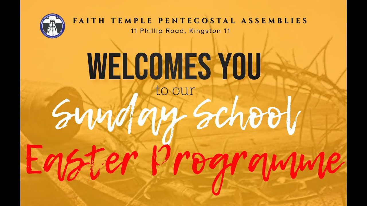 Sunday School Easter Program - 2024.03.31 - YouTube