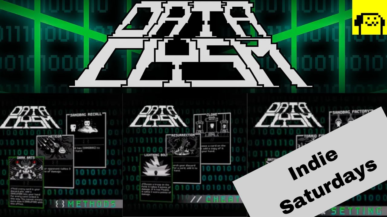 My first Indie Card Game?! - Data Clysm [Indie Saturdays] EP 9 - YouTube