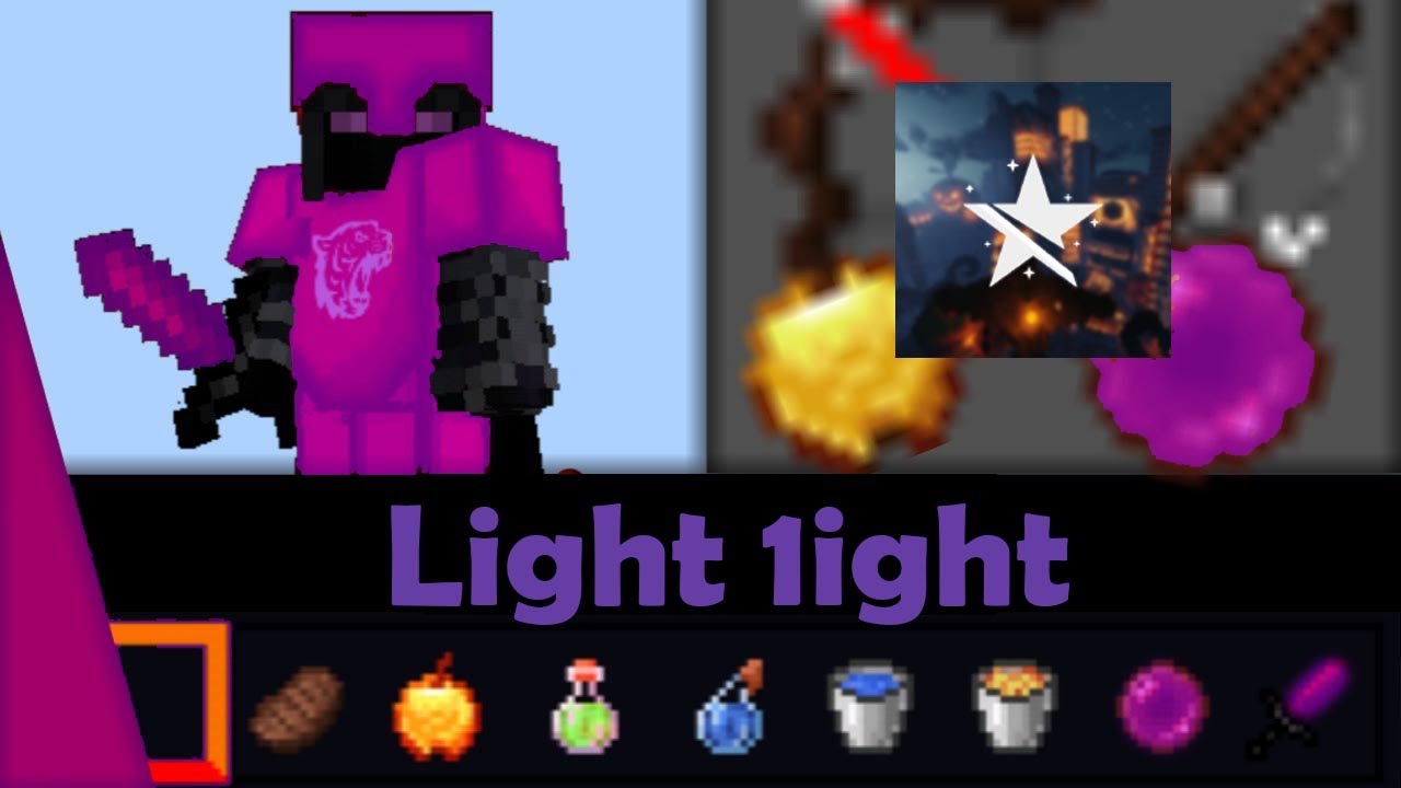 Light 16x ( astral client pack release) | mcpe pvp texture pack ...