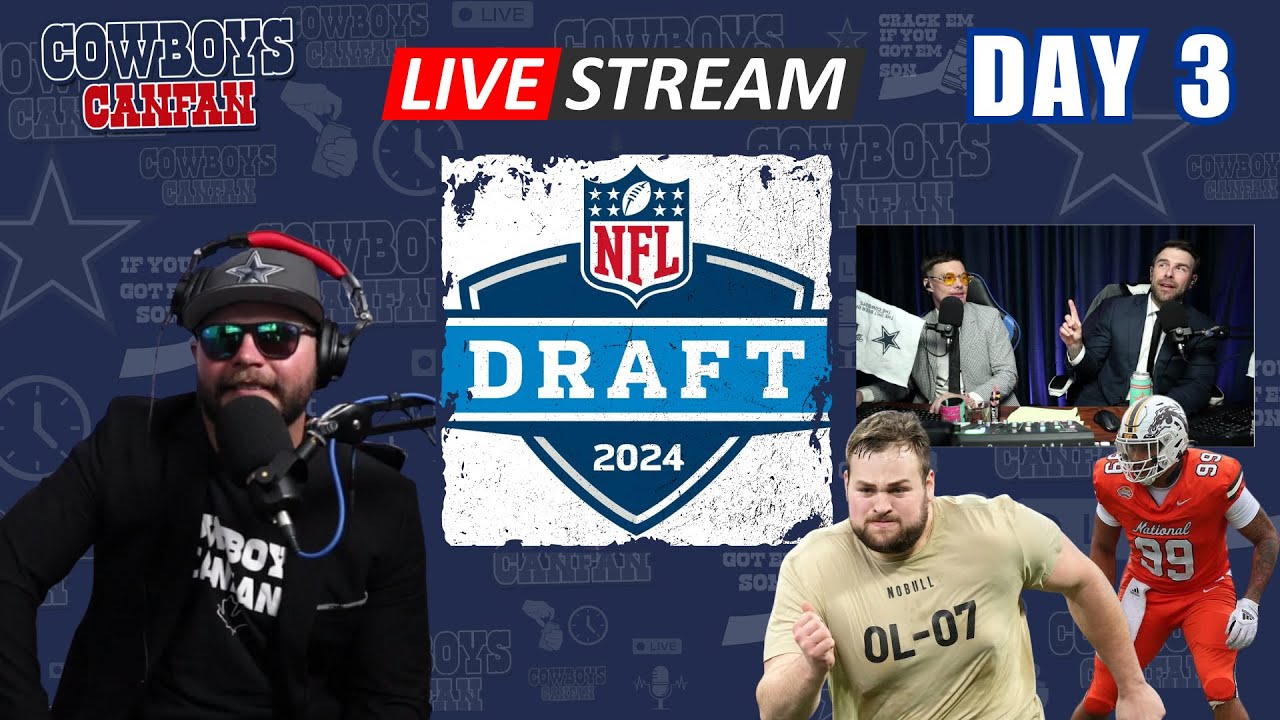Dallas Cowboys No 4th Round Picks | NFL Draft 2024 Day 3 Live Reactions ...