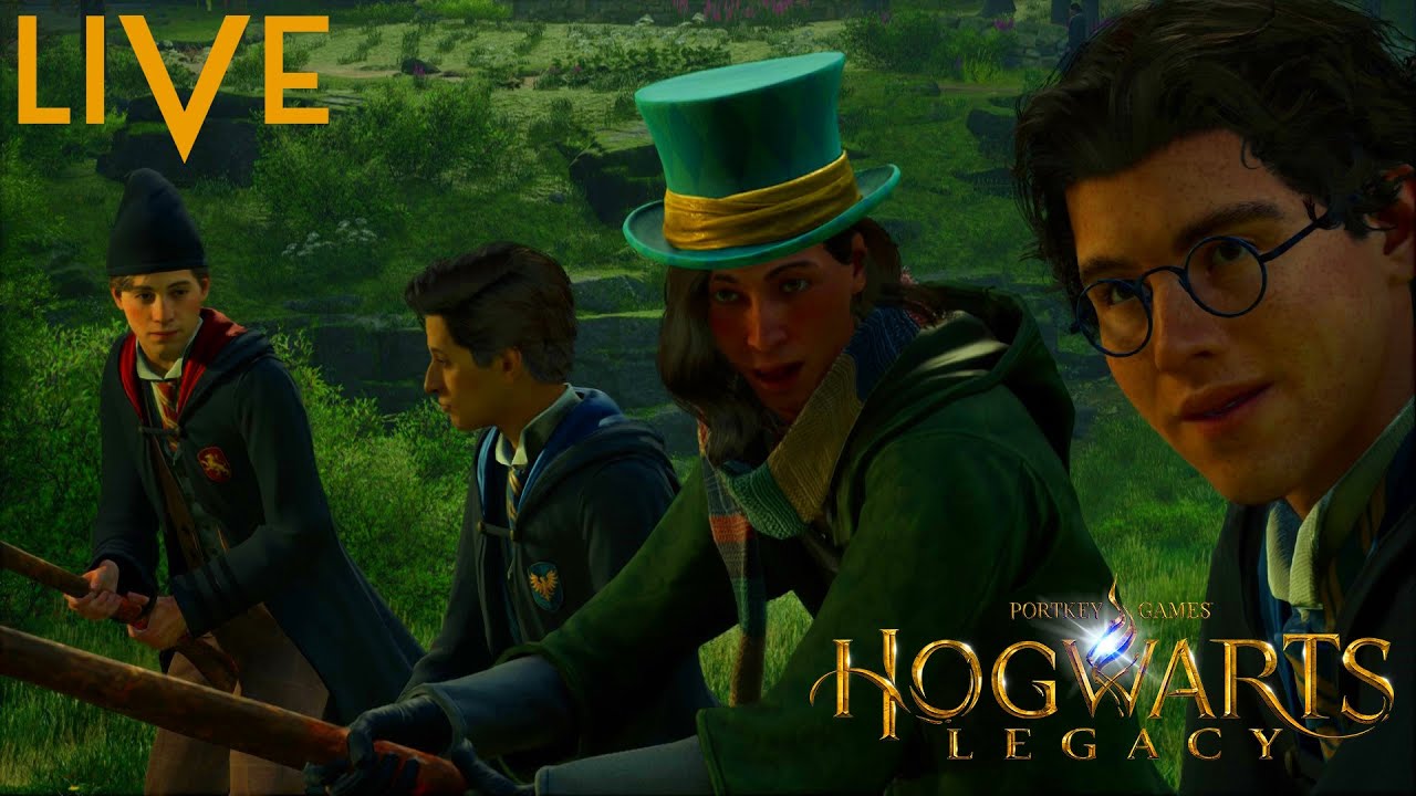 LIVE: Hogwarts Legacy Part Five (Out Into the Wild) - YouTube