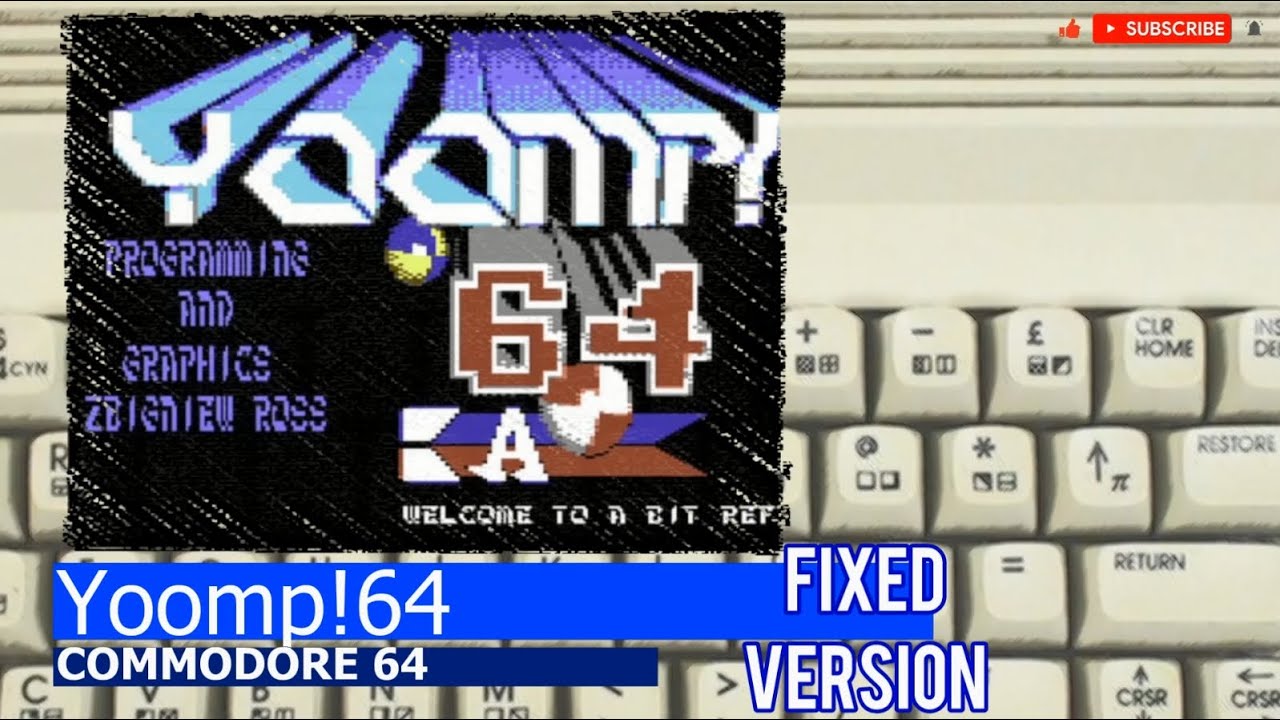 Commodore 64 -=Yoomp!64=- fixed version/K&A Plus version - YouTube