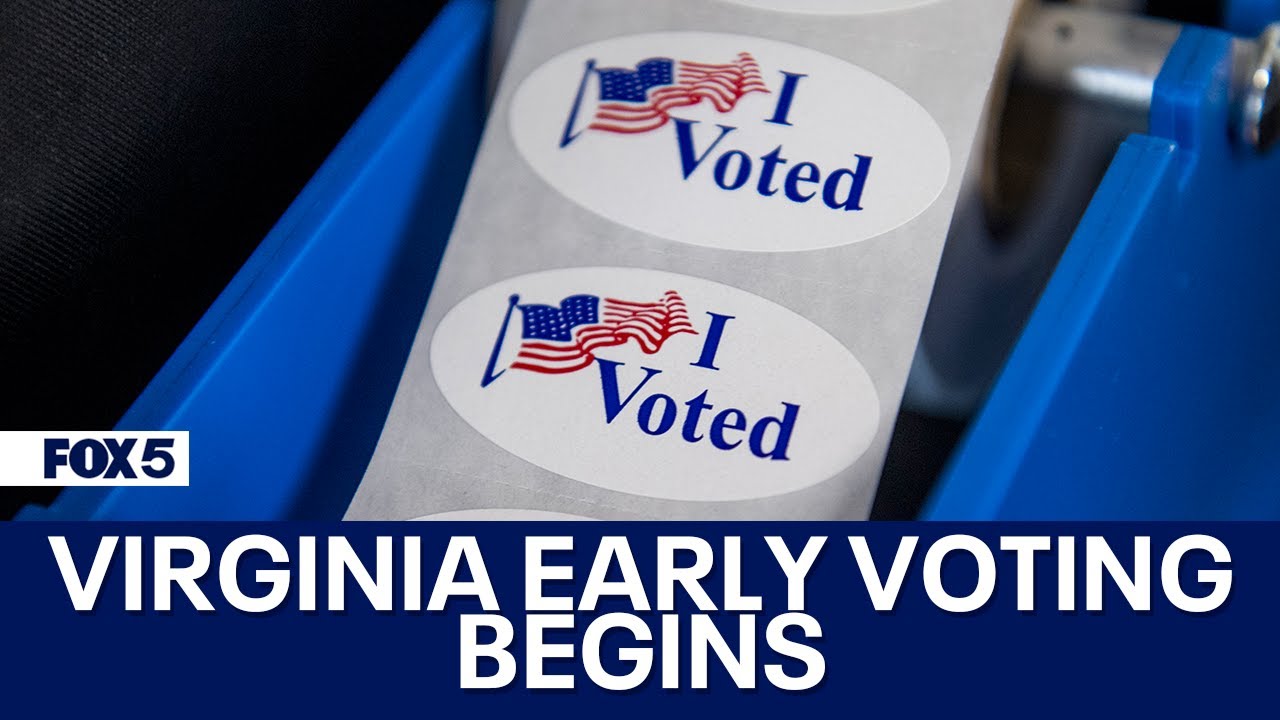 Virginia early voting begins Friday, Sept. 20. Here's what you need to ...