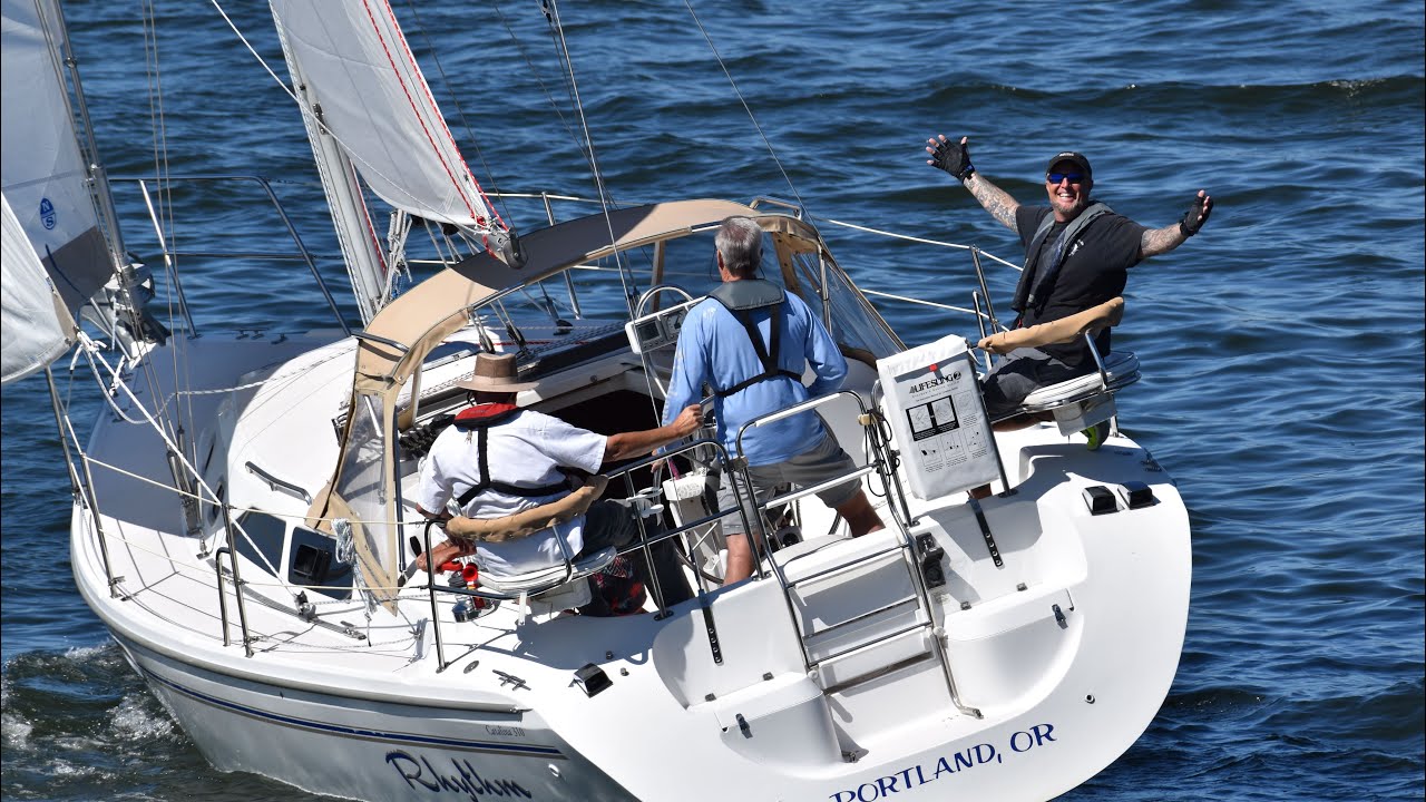 Morning Breeze #sailing #pnw #columbiariver #sail - YouTube