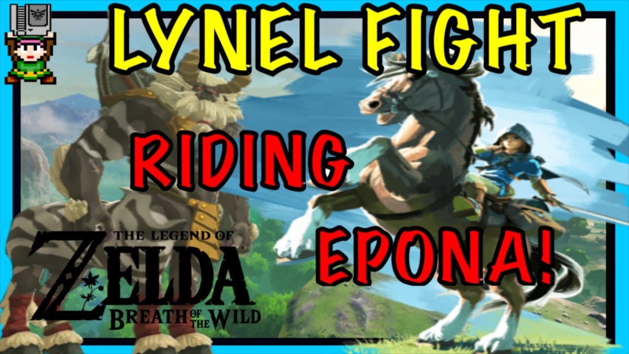 Link & Epona Go Lynel Hunting - Breath Of The Wild - The Zelda ...