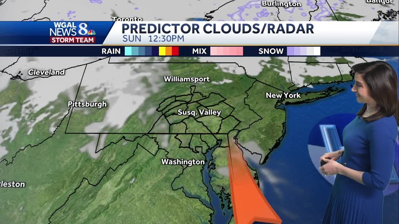 Quiet Sunday, turning warmer next week in south-central Pennsylvania ...