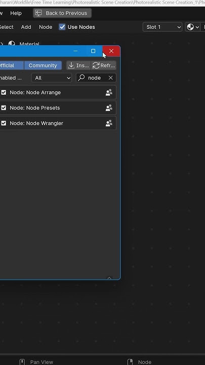 how to connect textures using shortcuts in Blender Node Wrangler | How ...