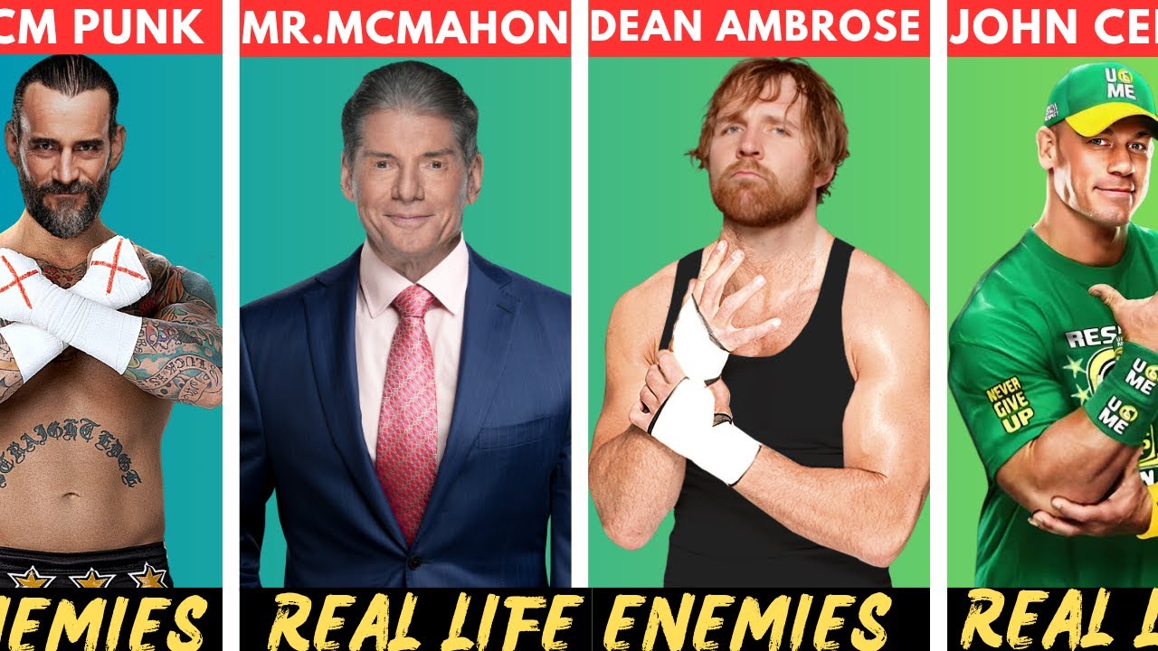 Real Life Enemies in WWE || WWE 2025 - YouTube