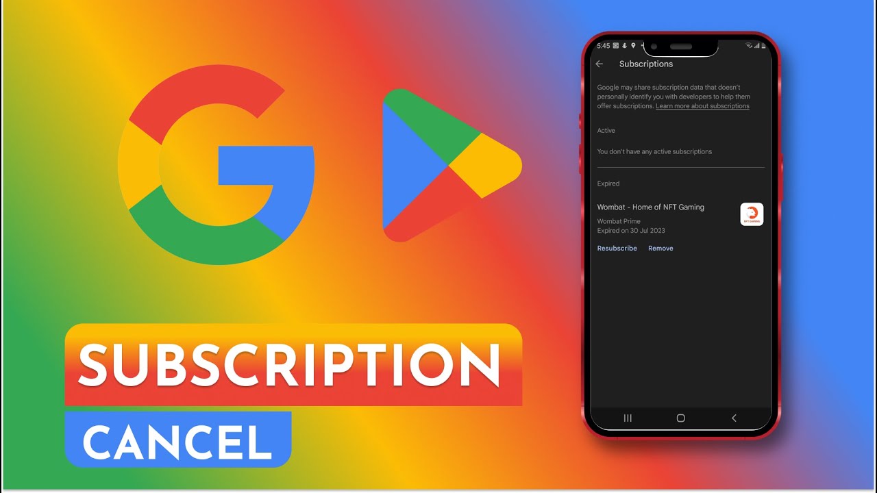How To Stop A Payment Subscription on Google Playstore - YouTube