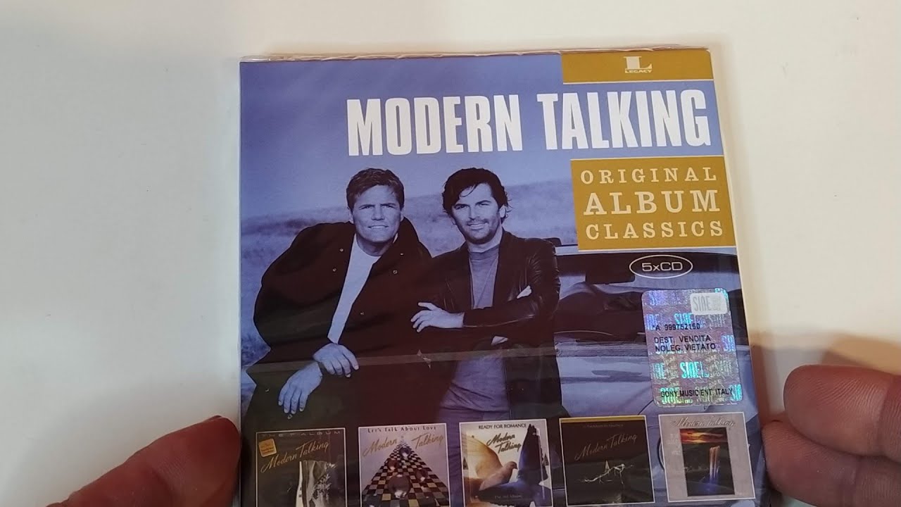 MODERN TALKING ORIGINAL ALBUM CLASSICS ( BOX ) UNBOXING - YouTube