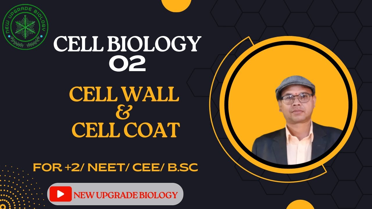 CELL BIOLOGY - 02 ( CELL WALL AND CELL COAT) - YouTube